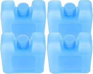 Amazon.co.jp: Zerodeko Ice Pack for Cooler, 4 Pcs Lunch Box Ice Pack ...