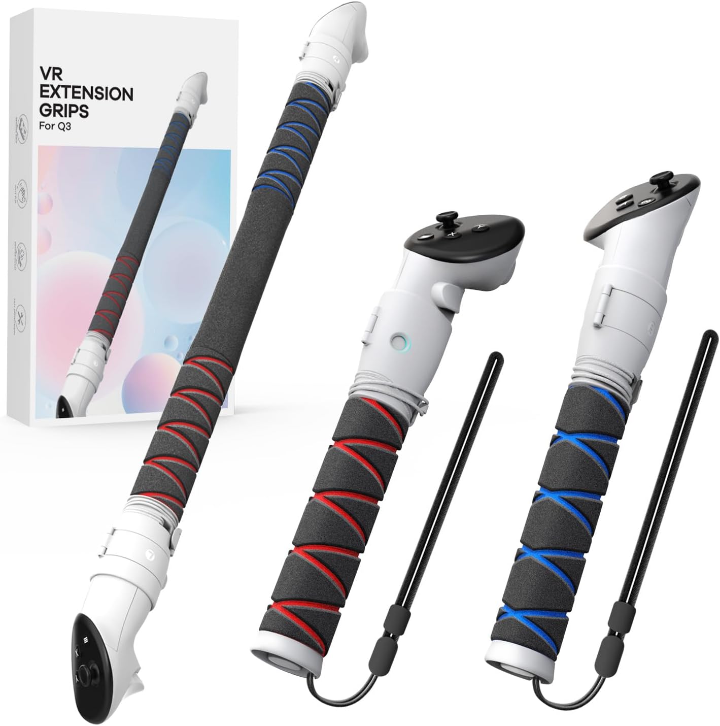 Amazon.com: UPOK Grip Attachments Compatible with Meta/Oculus Quest 3 ...