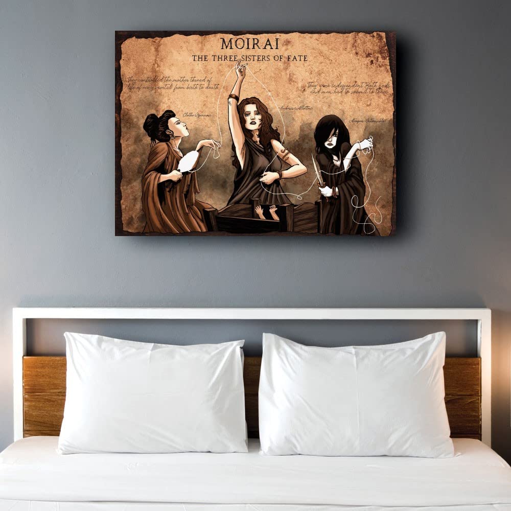 The Fates Greek Mythology Paintings