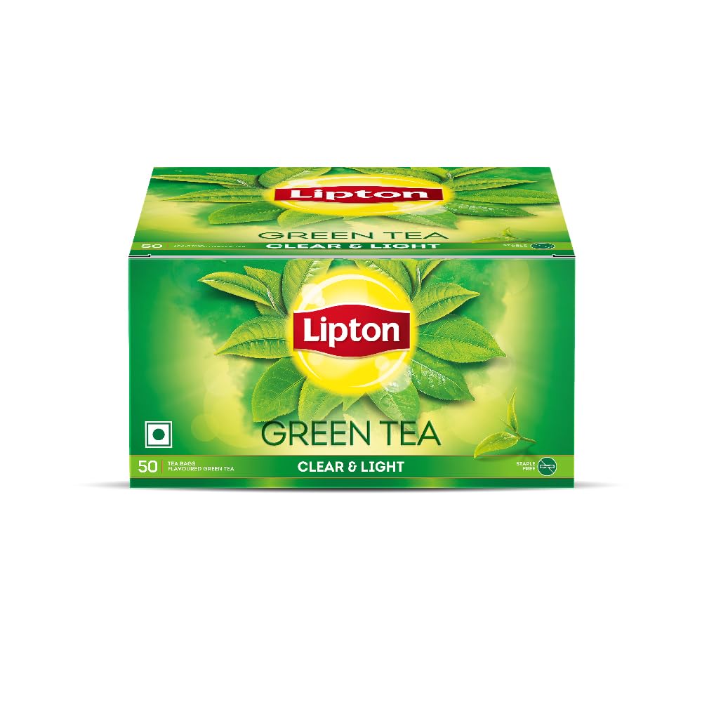 Lipton Clear & Light Green Tea Bags 50 pcs : Amazon.in: Grocery ...