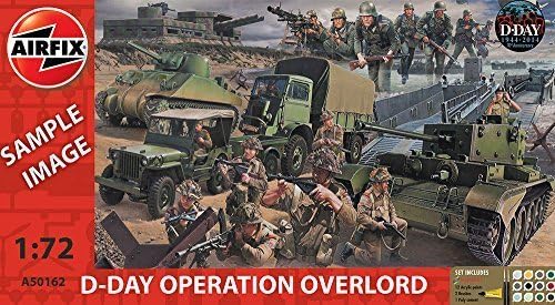 Amazon.co.jp: Airfix 1:76 D-Day Operation Overlord Gift Set (A50162) by ...