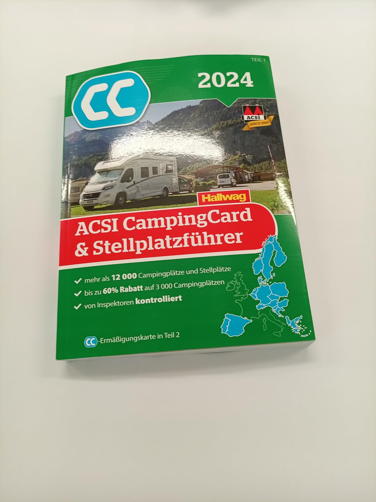 ACSI CampingCard & Stellplatzführer 2024: Bestehend aus 2 Bänden inkl ...