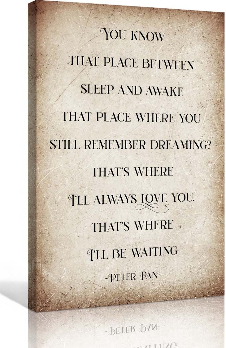 Peter Pan Rare Quotes Peter Pan Characters Wall Decals Quotes