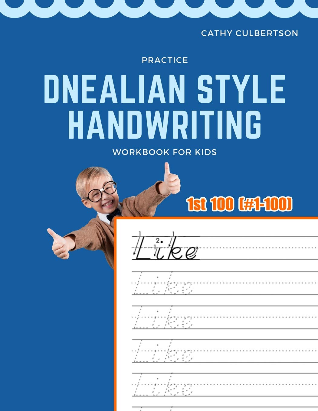 Amazon.com: Practice Dnealian Style Handwriting Workbook for Kids ...