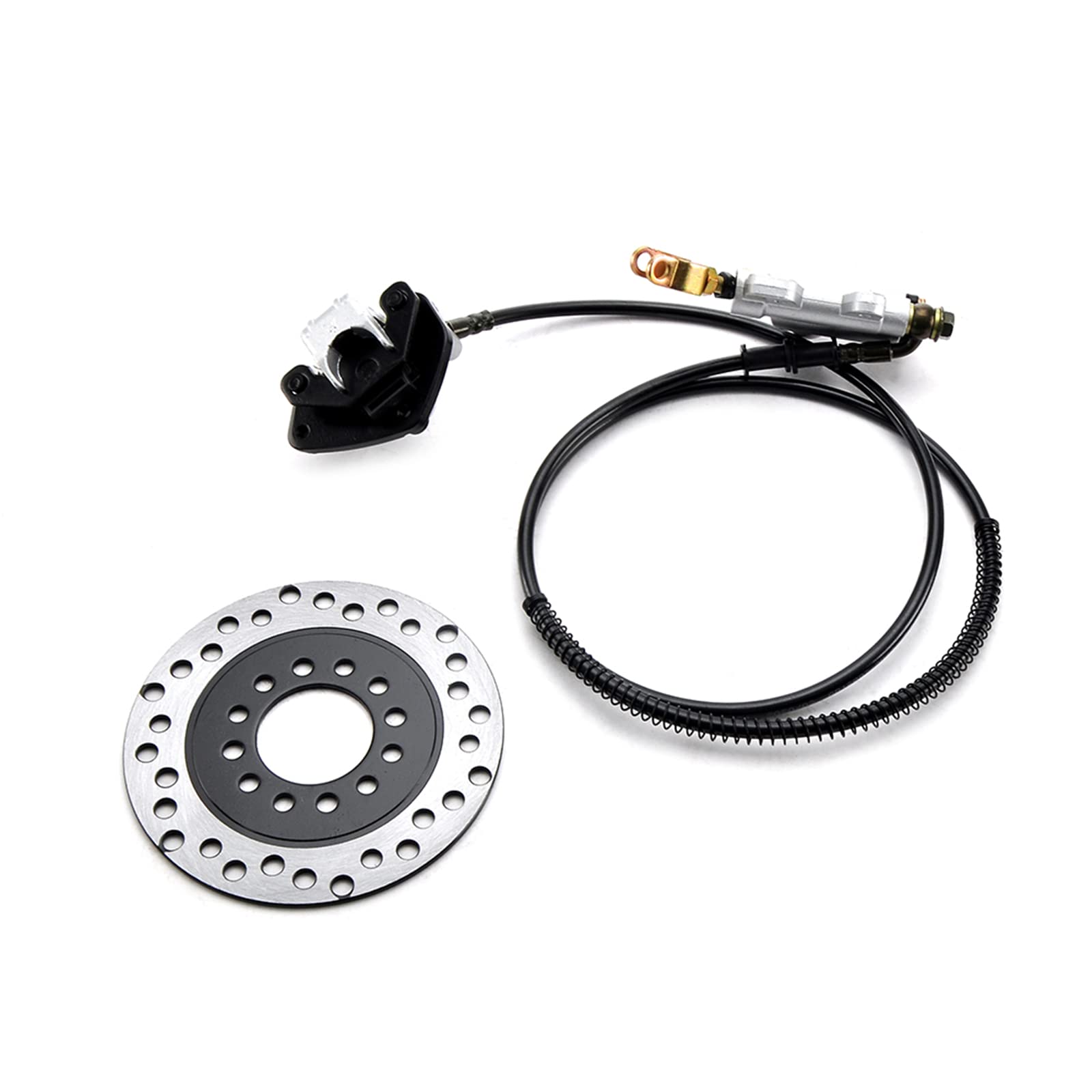 Buy MOFANS Go Kart ATV Rear Hydraulic Brake Assembly Master Cylinder ...