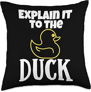 Amazon.com: Computer Science Programming Coding Programmer Explain It to The Duck Software ...