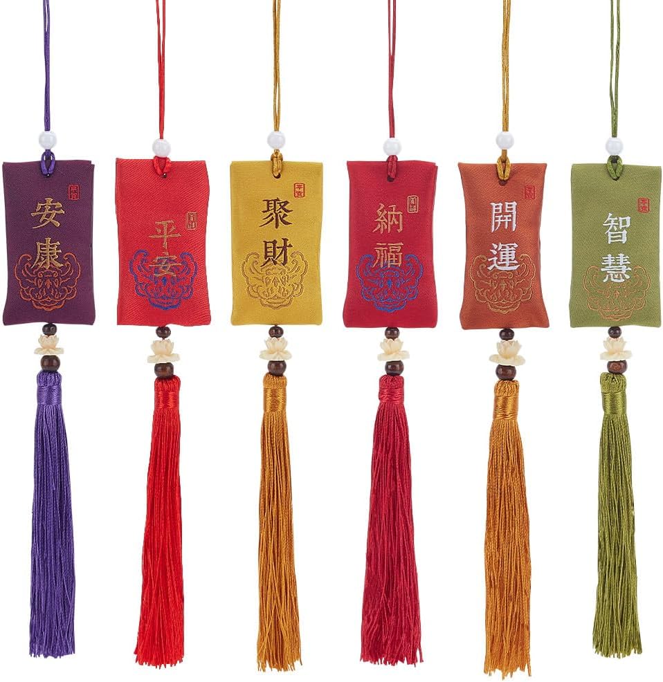 Amazon.com: FREEBLOSS 6Pcs Good Luck Hanging Sachet Spiritual Salt ...