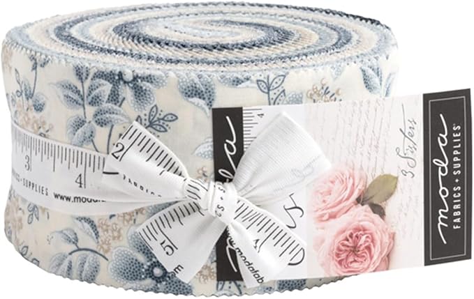 Amazon.com: Moda Fabrics Cascade Jelly Roll by 3 Sisters 44320JR : Arts ...