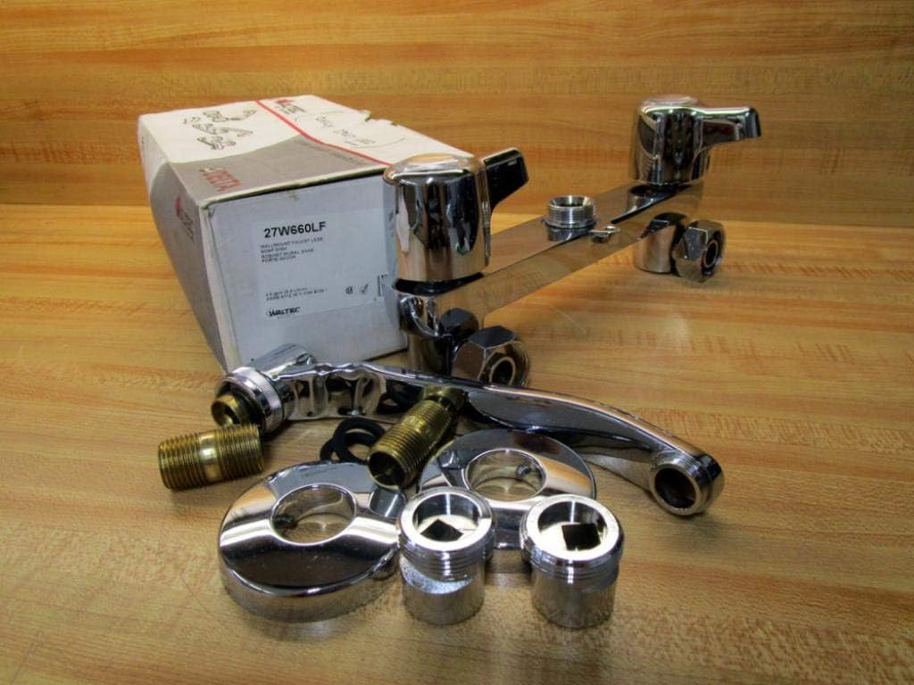 Waltec 27W660LF Wallmount Faucet L/Soap Dish - Chrome : Amazon.ca: Home