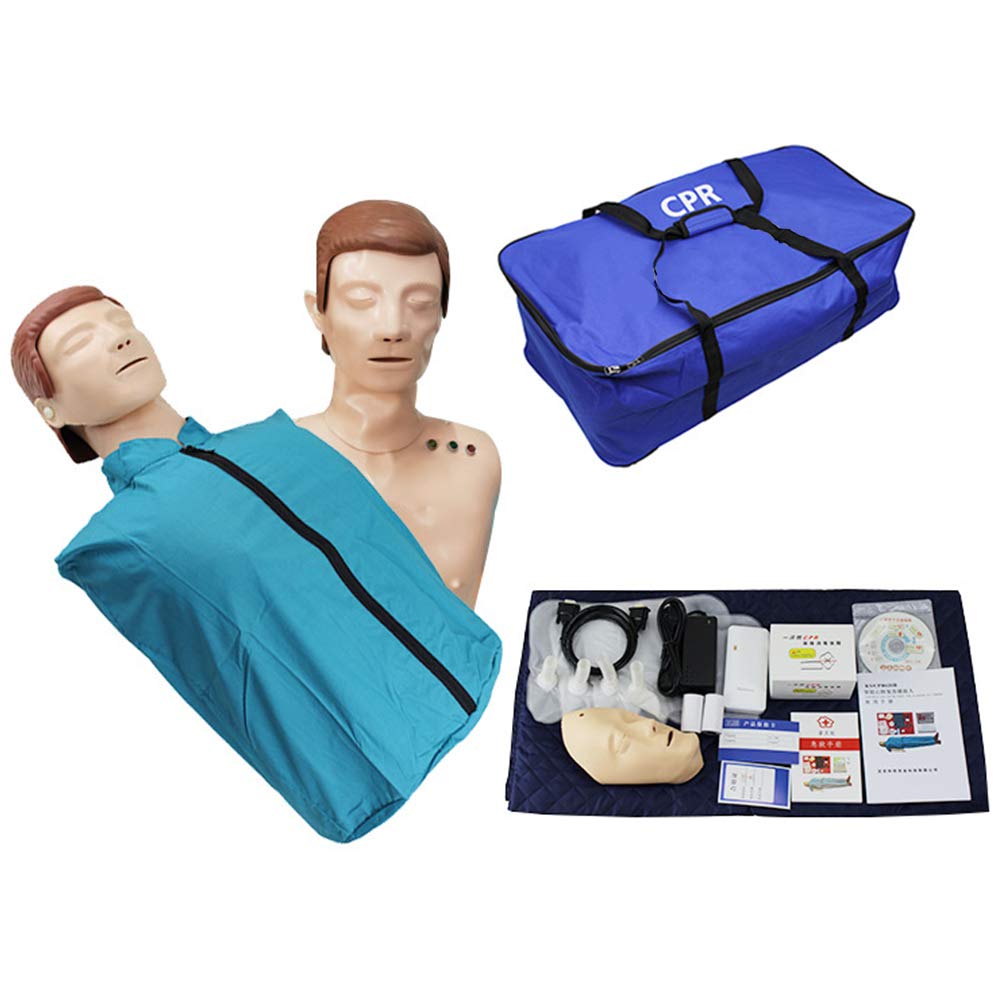 Buy CPR Dummy Medical Models Half Body First Aid Respiration Artificial ...