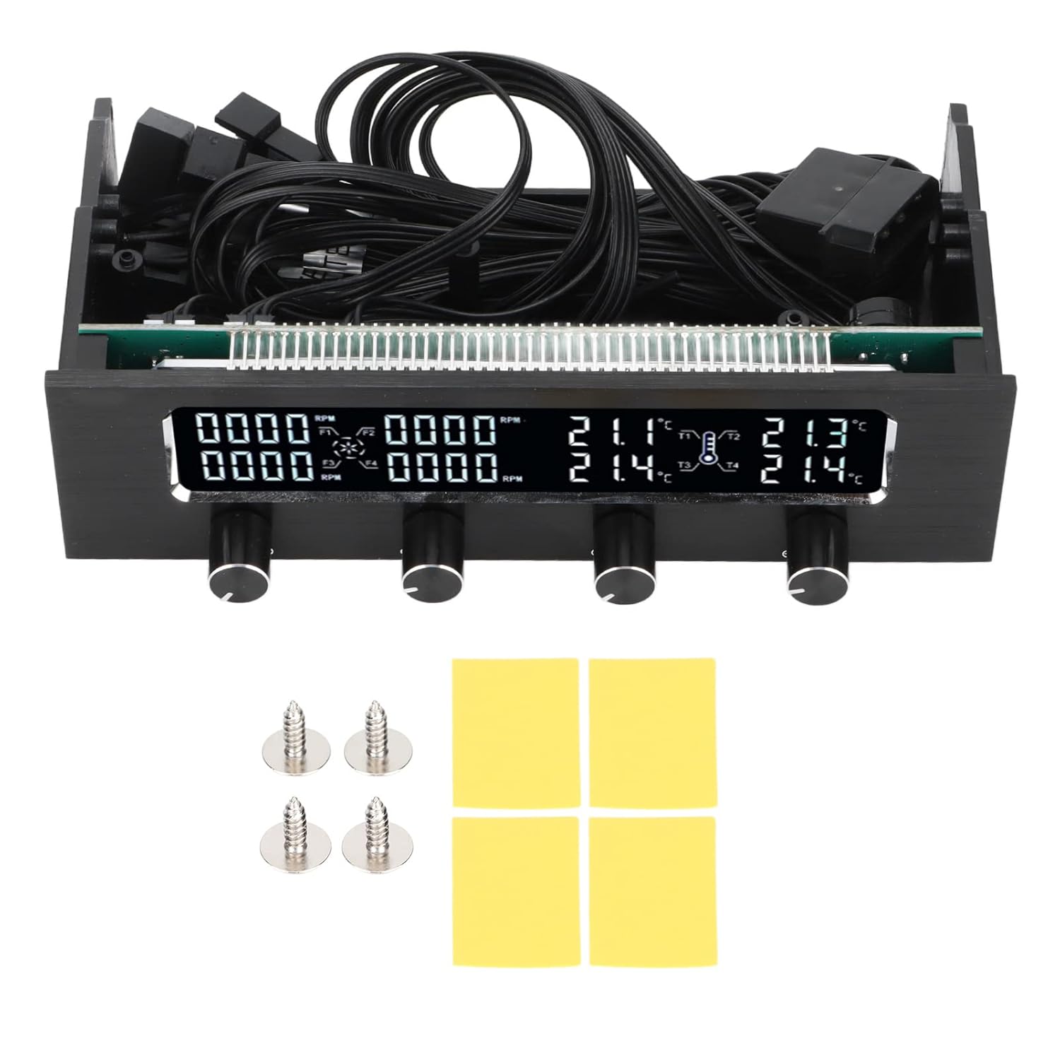 Computer Fan Controller, PC Fan Speed Controller Heat Dissipation ...
