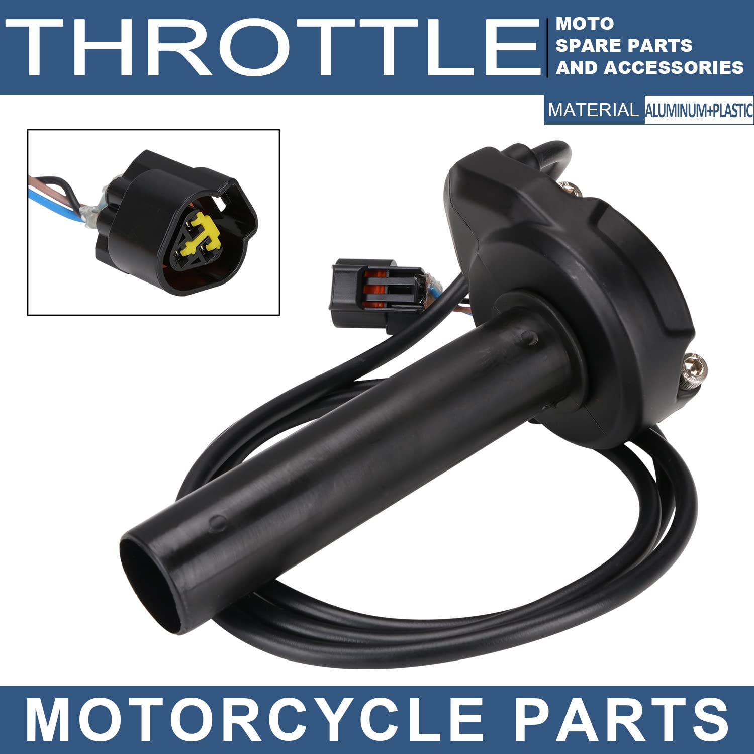 Snapklik.com : Sur Ron Throttle Tube Assembly + Grips Kit Electric ...