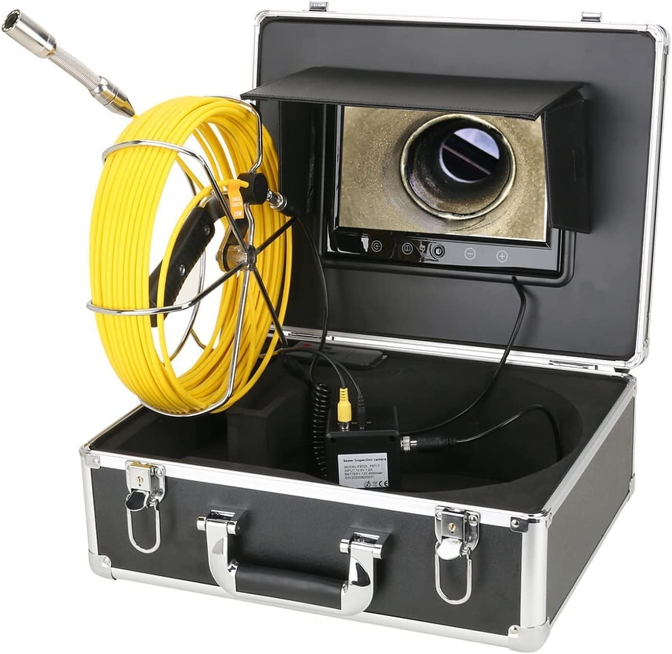 MekUk Inspection Cameras Inspection Cameras 9inch Monitor 20M Pipe ...