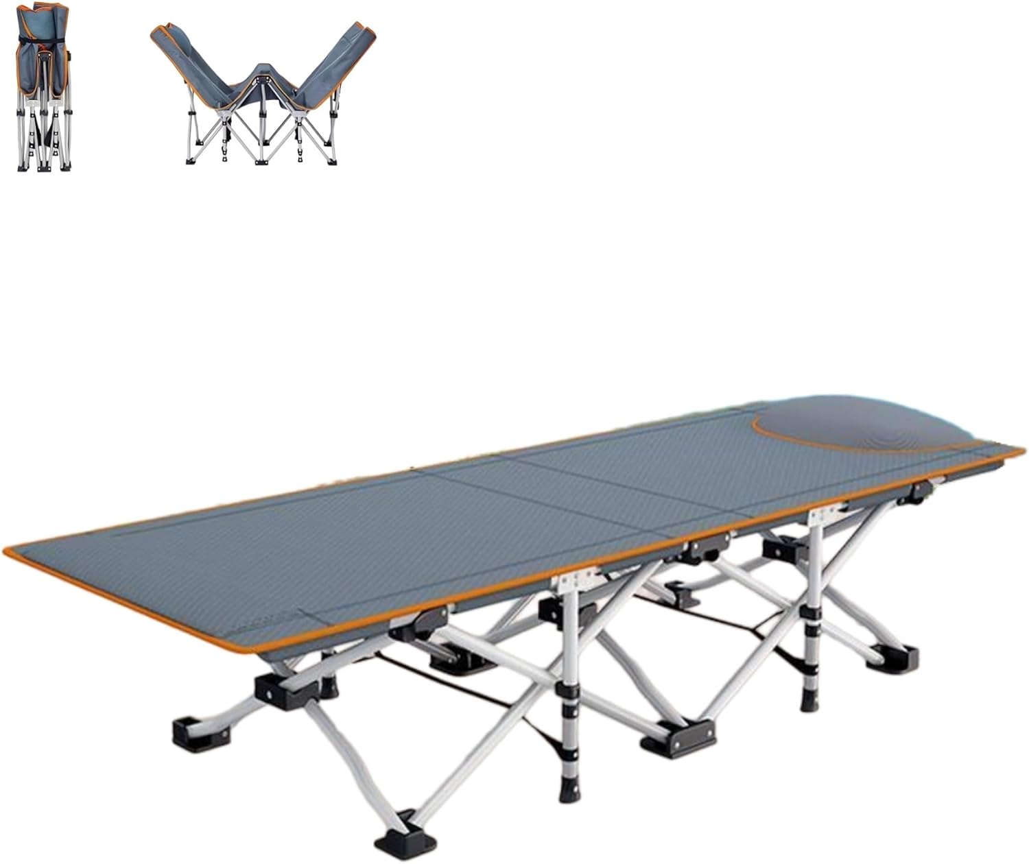 Amazon.com: SnozeFlex Small Camping Cot, Folding Cot with Foam-Filled ...