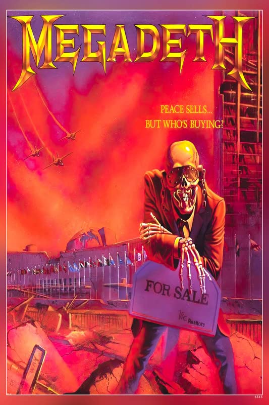 POSTERDADDY Album Cover Megadeth: Peace Sells But Who'S Buying Matte ...