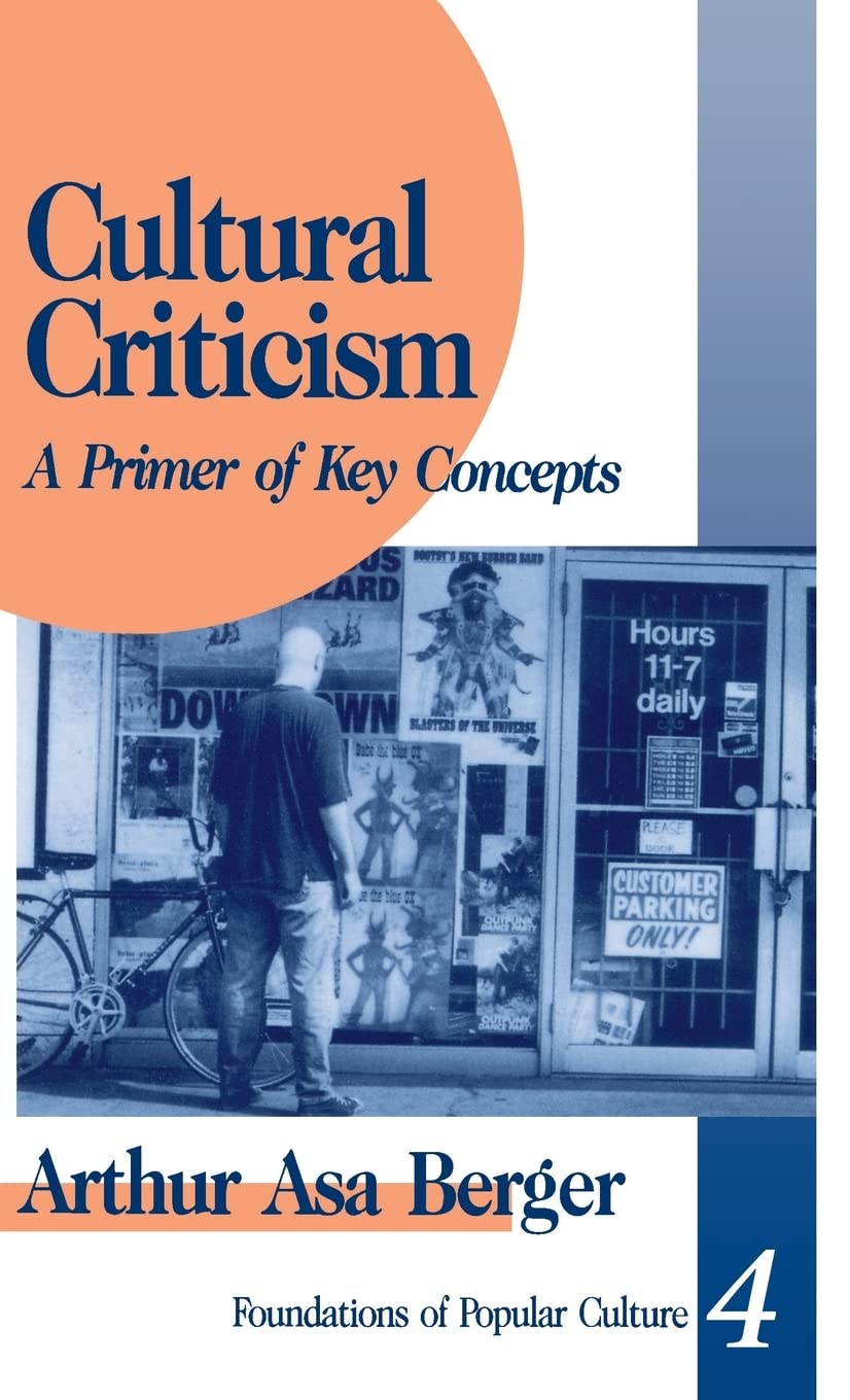 Cultural Criticism: A Primer of Key Concepts (Feminist Perspective on ...