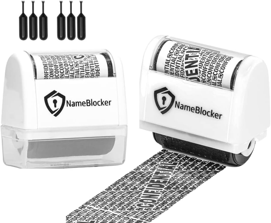 Amazon.com : NameBlocker -2 Pack ID Theft Protection Kit, including 6 ...