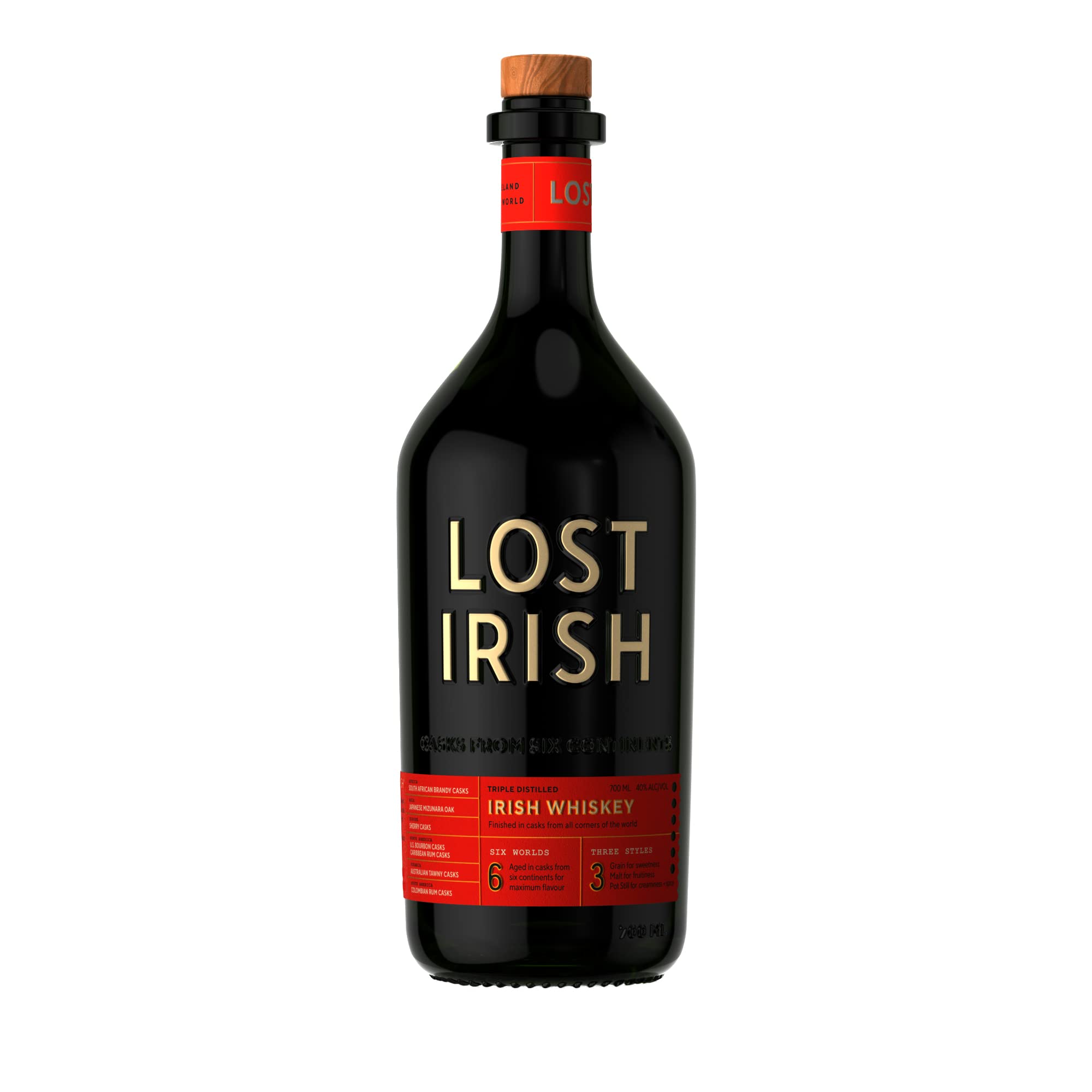 Lost Irish Whisky 700 ml : Amazon.com.mx: Alimentos y Bebidas