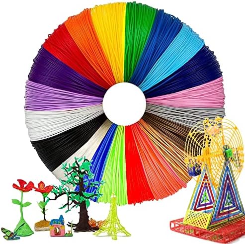 3D Stift Filament 1.75 Pla Kraeoke 3D Pen Filament 20 Farben Je 5m, 3D ...