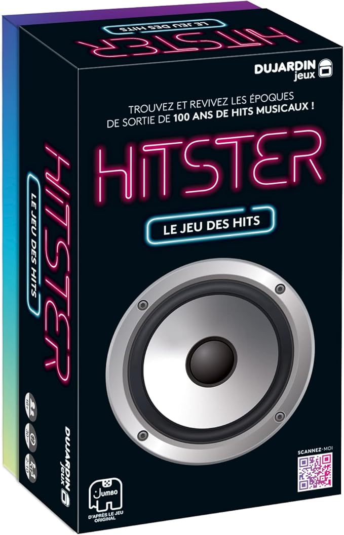 Amazon.com: Dujardin Hitster – Musical Atmosphere Game for Adults and ...