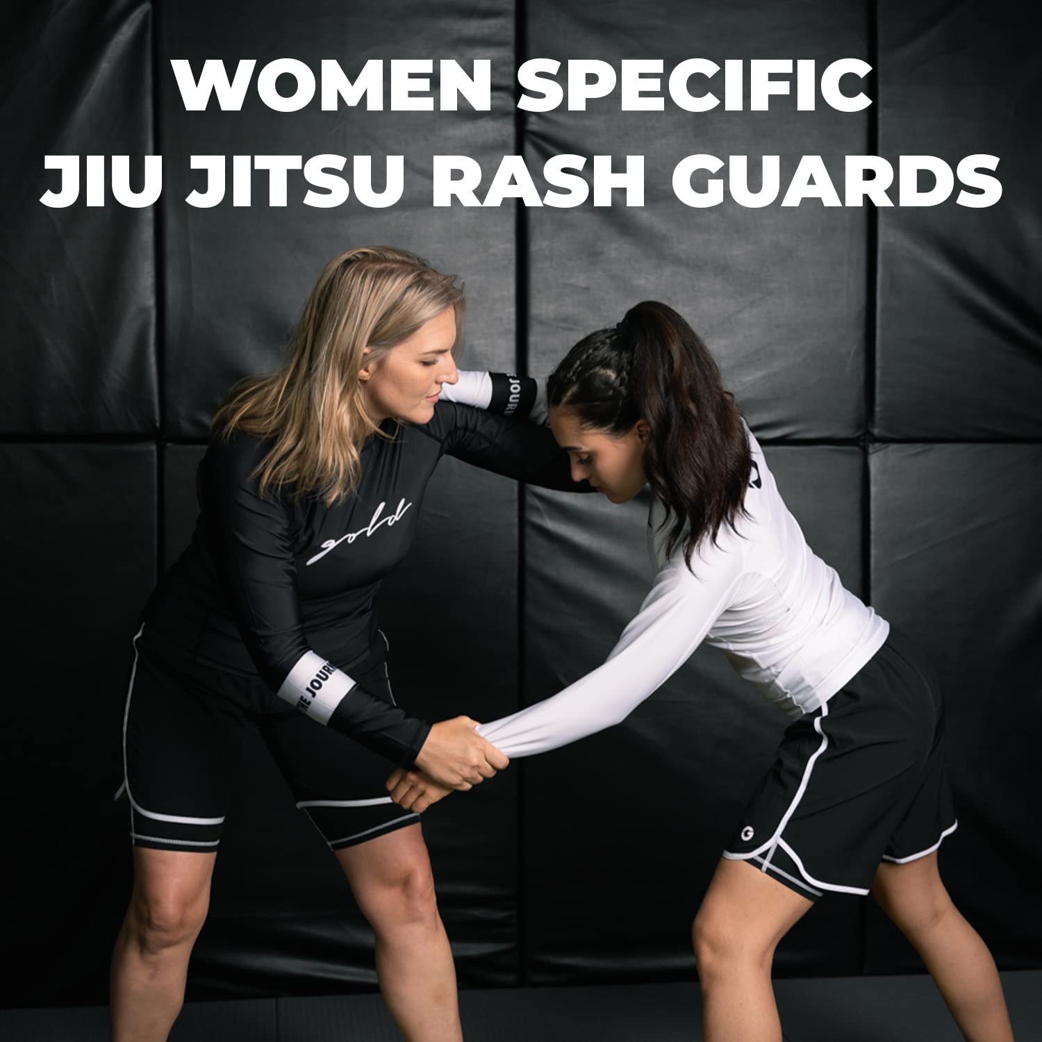 Snapklik.com : Gold BJJ Foundation Womens Rash Guard - No-Gi And Gi Jiu ...