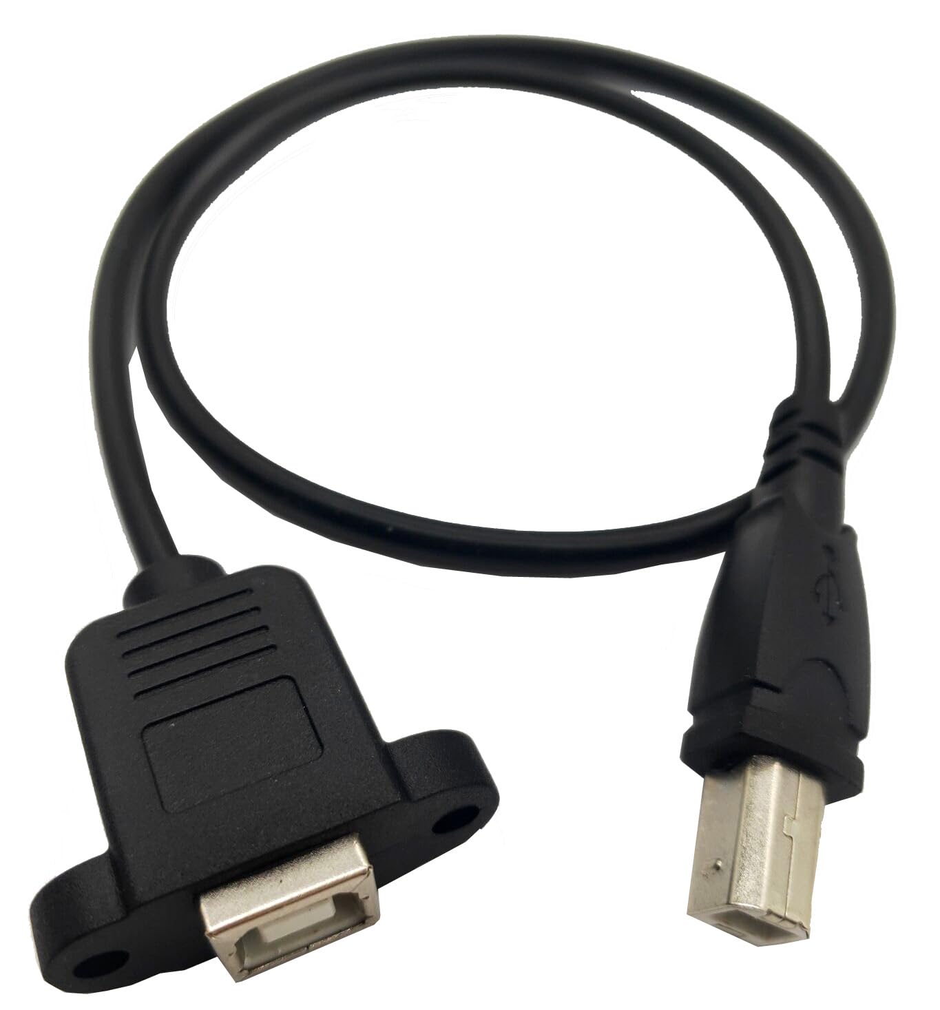 Amazon.com: Traovien USB 2.0 Type B Male to Female Extension Cable with ...