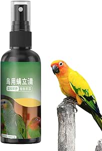 Bird Spray,100ml Natural Poultry Flea Lice Spray for Bird - Long ...