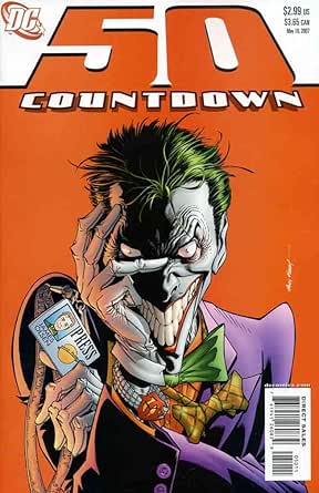 Amazon.com: Countdown (DC) #50 VF ; DC comic book | Joker Andy Kubert ...