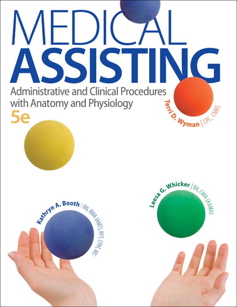 Medical Assisting: Administrative and Clinical Procedures with Anatomy ...