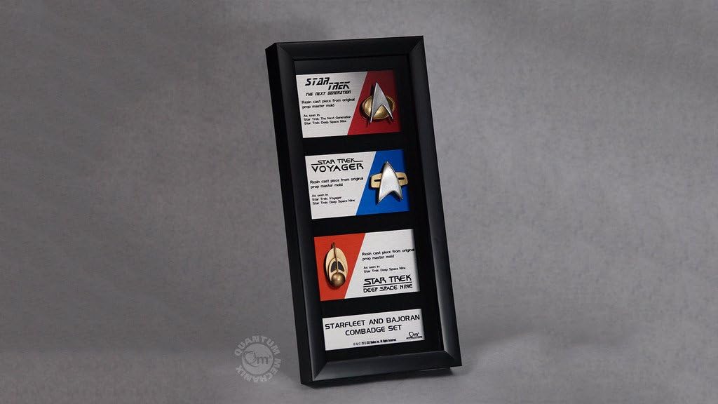 Amazon.com: Star Trek Communications Badge Replica Artisan Edition ...