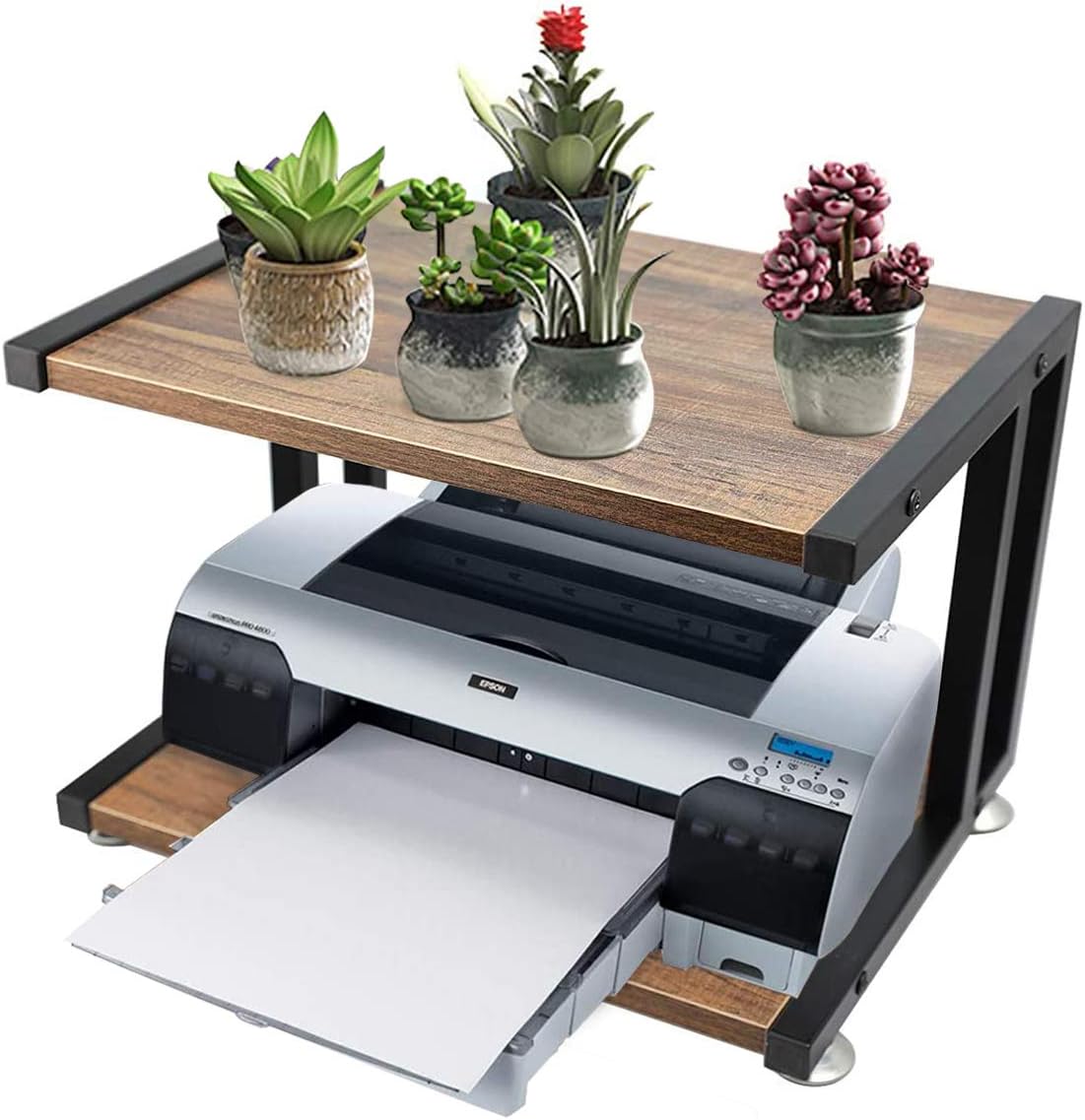 DECOWORLD | Printer Stand | Multipurpose Printer Table for Home, Office ...