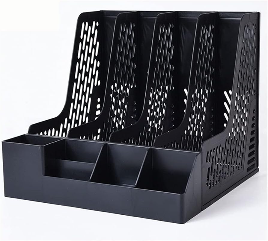 moisture Desk Binder Organizer File Storage Rack Magazine Rack ...