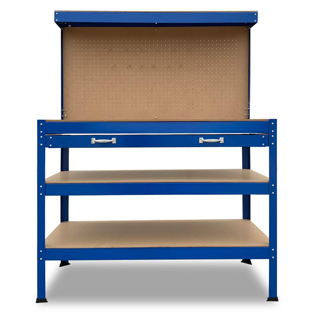3-Layered Work Bench Garage Storage Table Tool Shop Shelf : Amazon.com ...