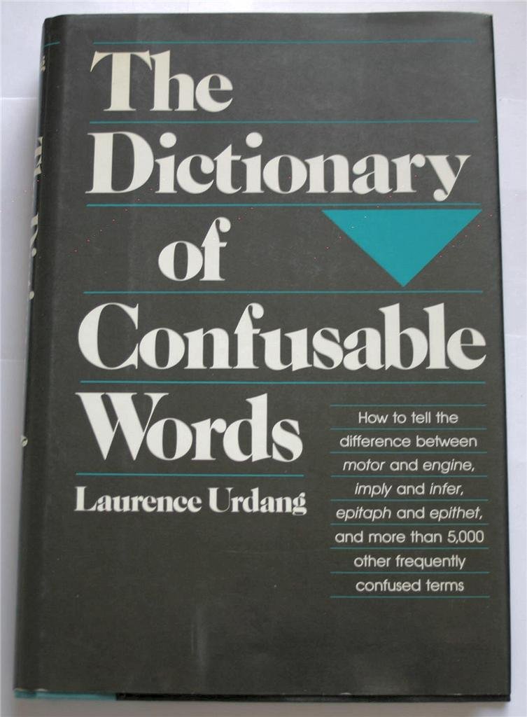 Dictionary of Confusable Words: Urdang, Laurence: 9780816016501: Amazon ...