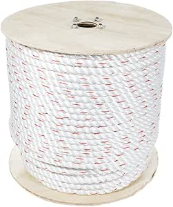 Poly Dacron Rope Twisted 3 Strand Line - Marine, Commercial, Arborist ...