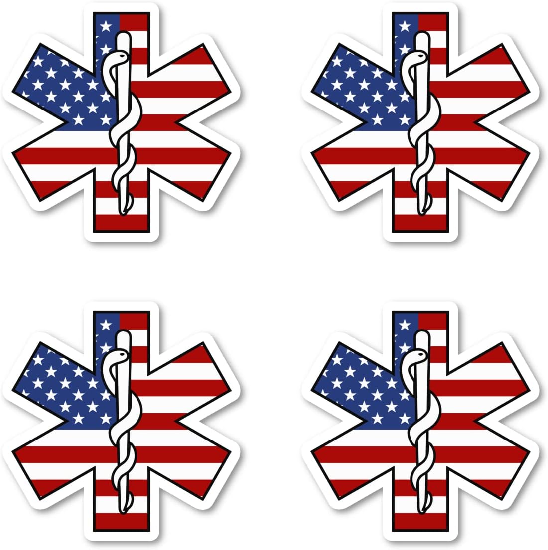 Amazon.com: EMS/EMT Decals, Show Your Pride with Our On Call for Life ...