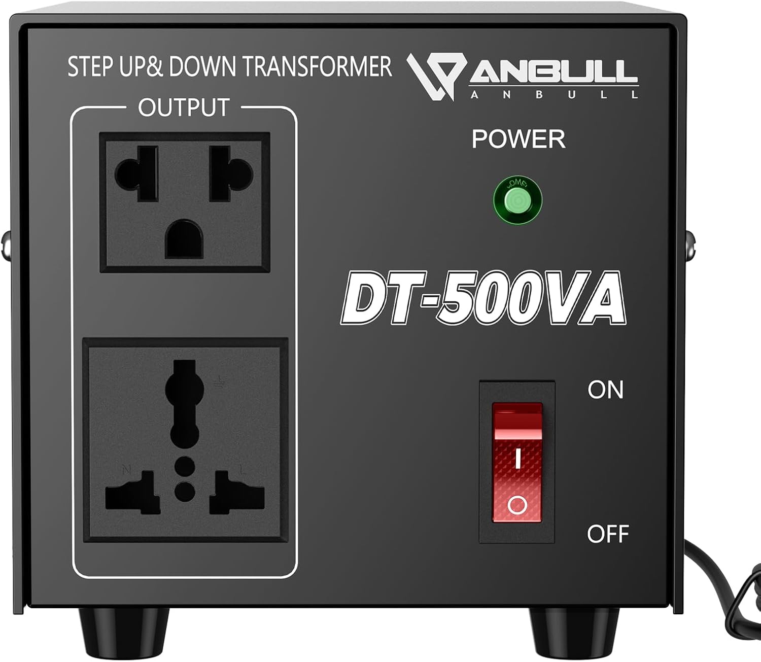 Anbull Voltage Converter 500W Voltage Transformer, Step Up Down 110v ...