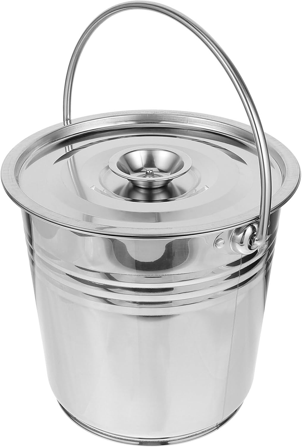 Amazon.com: Happyyami Fireplace Incinerator Coal Holder Storage Can ...