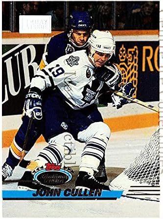 (CI) John Cullen Hockey Card 1993-94 Stadium Club First Day Issue (base ...