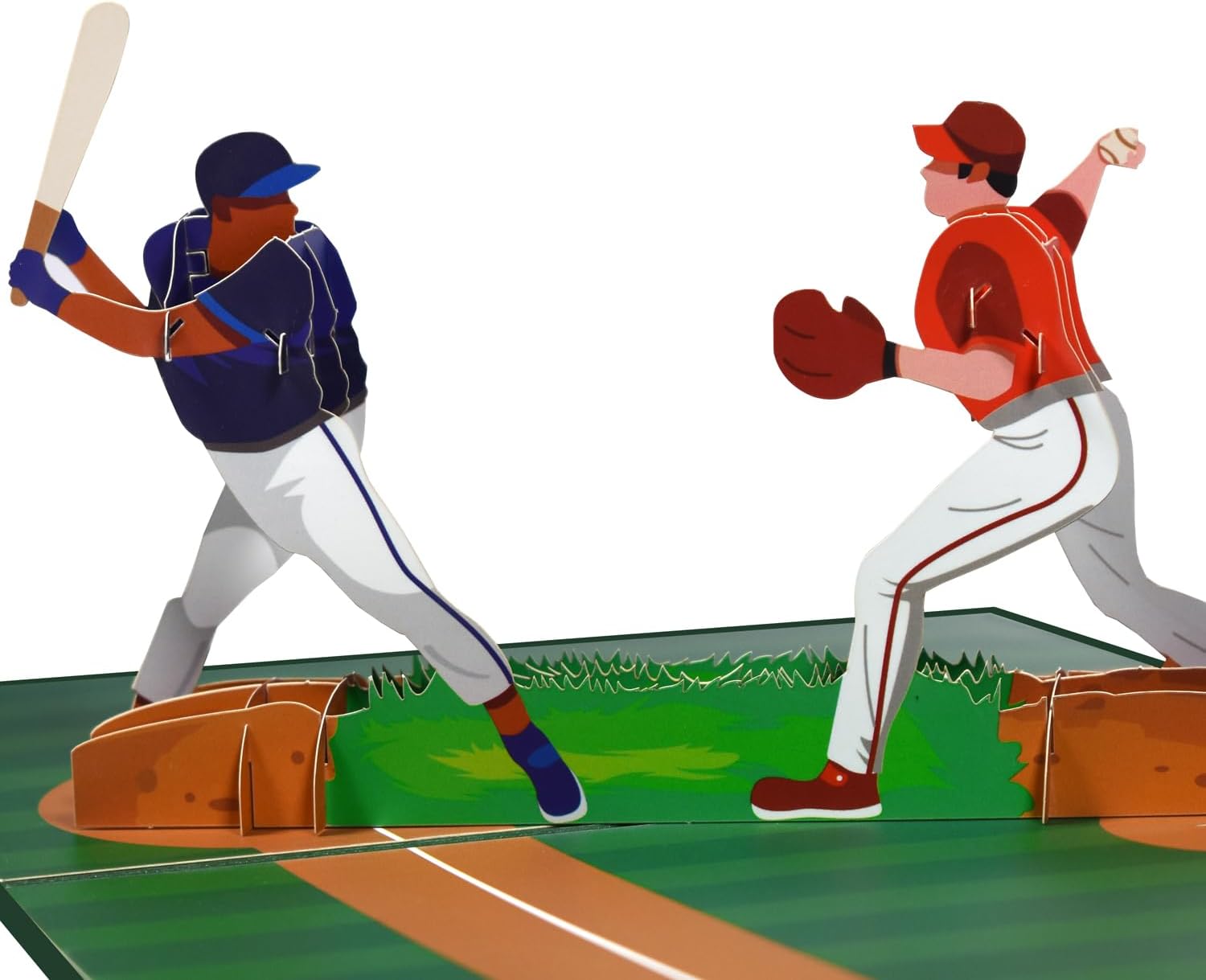 Amazon.com : Magic Ants 3D Pop-Up Baseball Greeting Card - Baseball ...