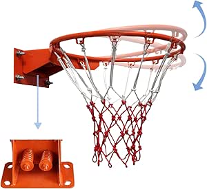 Amazon.com : Basketball Rim Replacement, Double Spring Reinforced Heavy ...