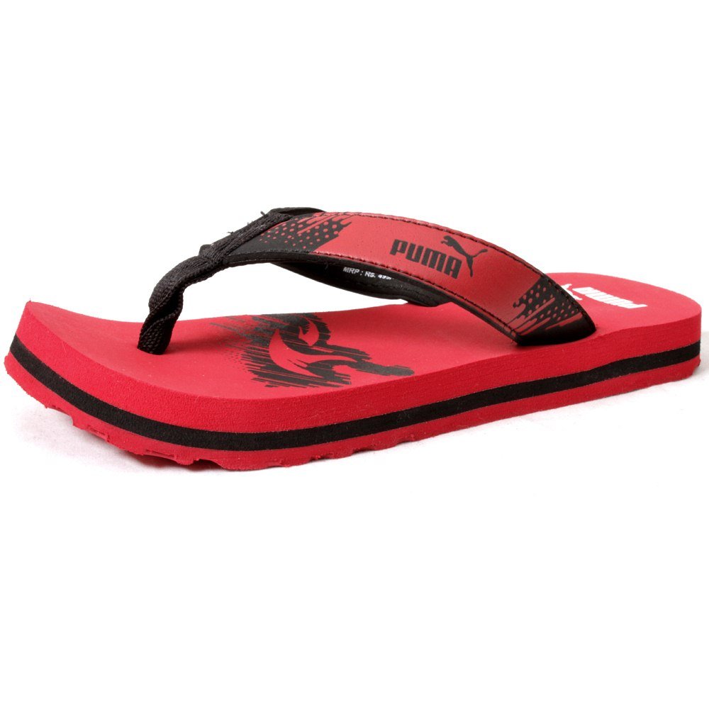 Buy Puma Unisex Matrix Jr Red and Black Clogs and Mules - 3C UK at ...