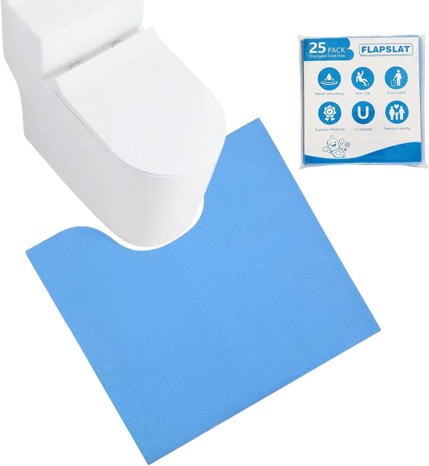 Disposable Toilet Mats for Effort-free Hygiene and Upgraded Bathroom ...
