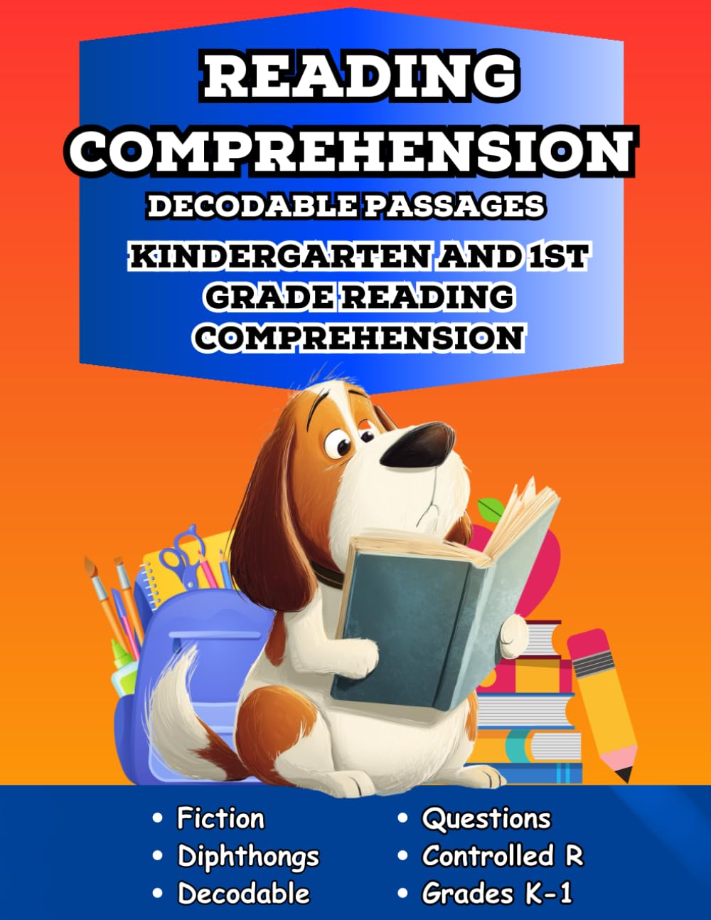 Amazon.com: Reading Comprehension Decodable Passages: Kindergarten and ...