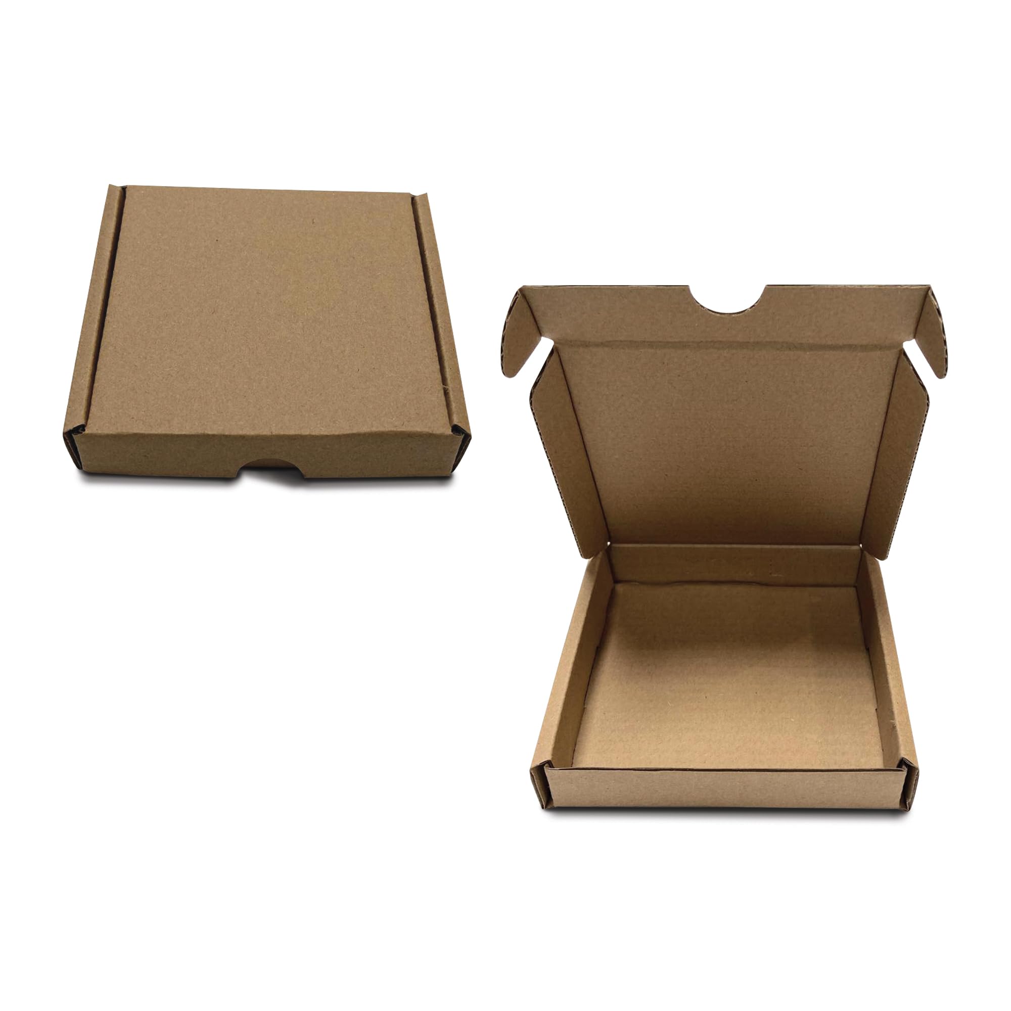 JeeJaan® 50 Pcs C7/Mini (101 x 101 x 20) mm Brown PIP Mail Postal ...