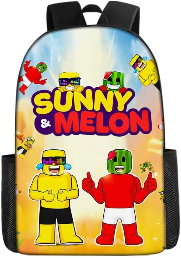 Amazon.com: Quunckxo Sunny and Melon Backpack Fans Backpack For ...