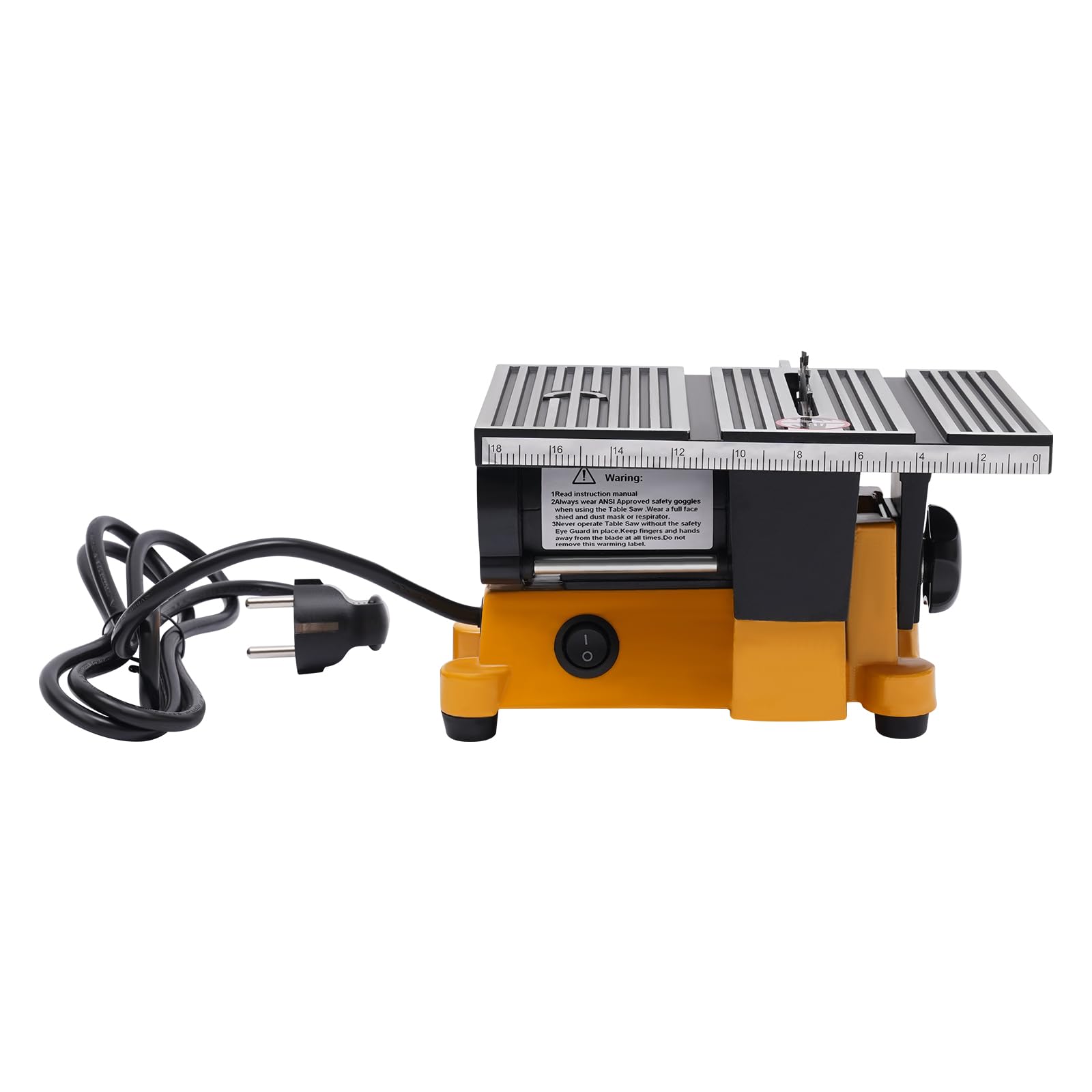 Mini Table Saw Cutting,Electric Table Saw with Three 4" Diameter Saw ...