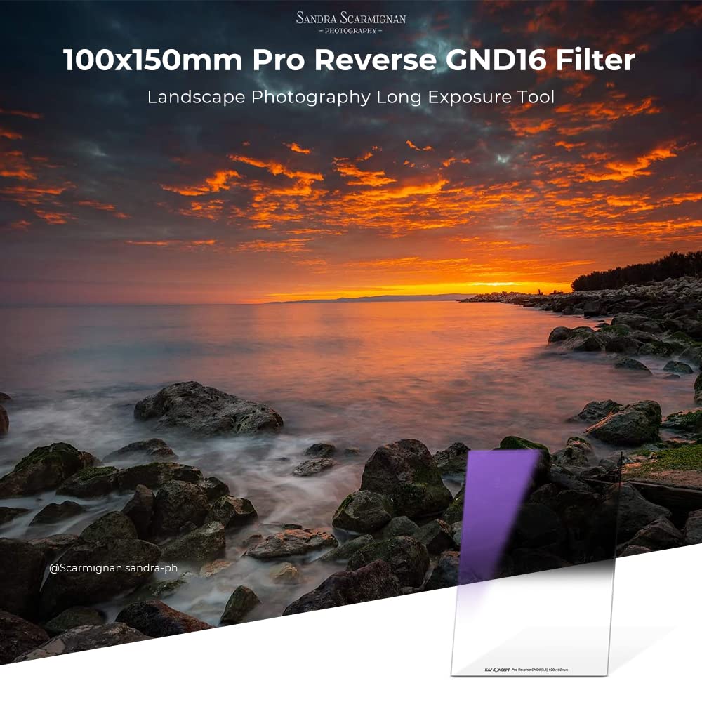 K&f Filter Gnd8 Soft 100mmx150mm 100x150mm Soft GND8 Filter Kit - 3 ...