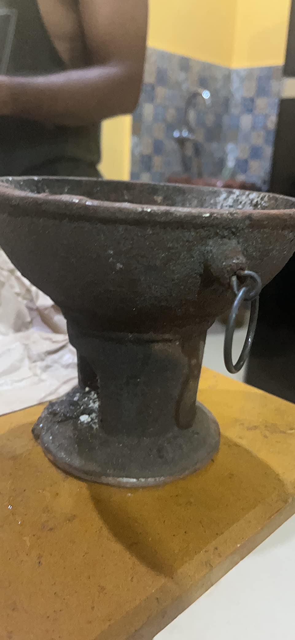 Ammaieesan Cast Iron Kummati Stove 6 inches - Traditional Kummati ...