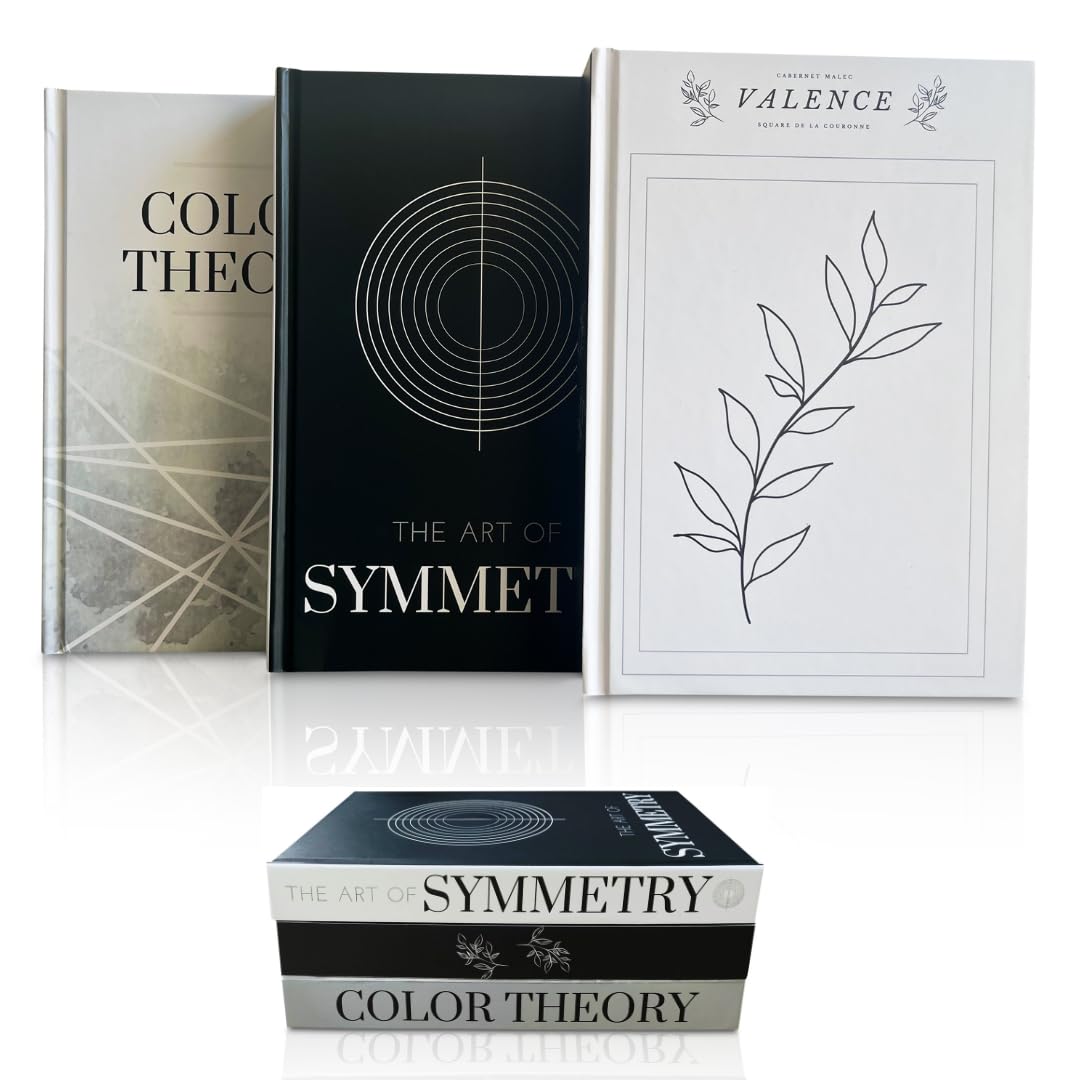 Amazon.com: Decorative Books Set for Modern Decor: 3 Coffee Table Books ...